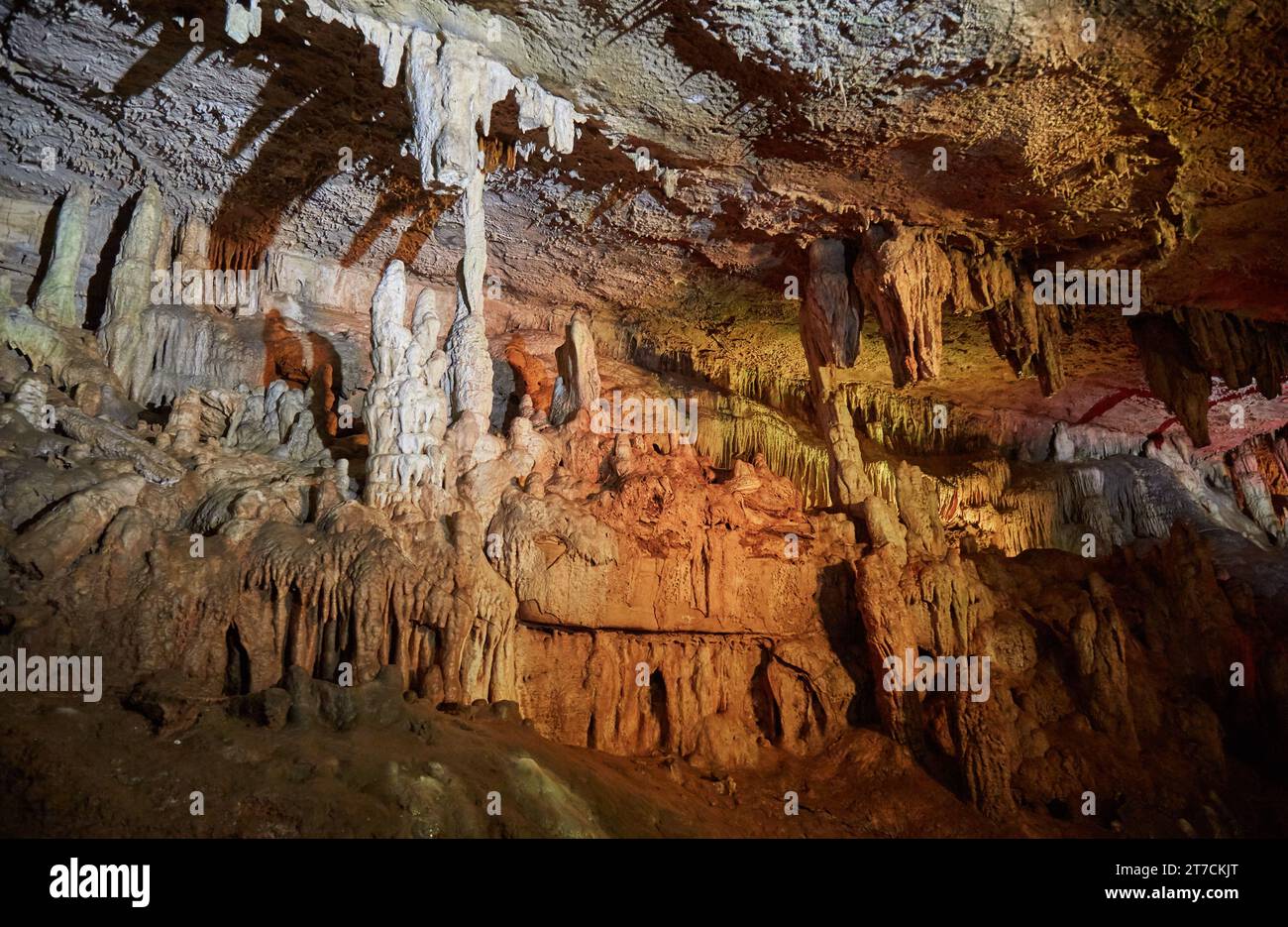 Sataplia Cave outside of Kutaisi, Georgia, is unique for its well ...