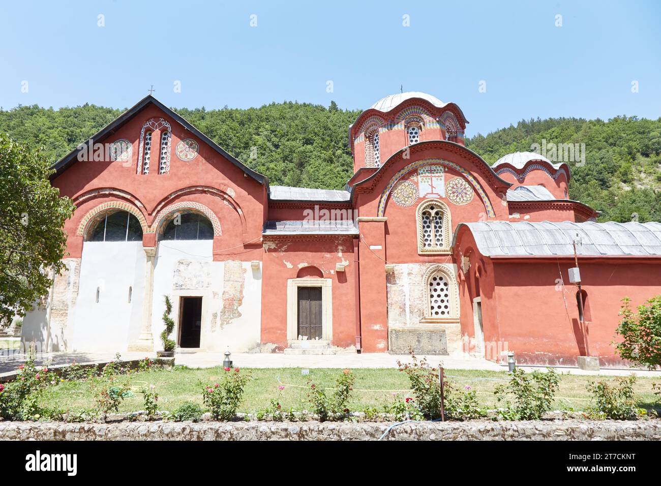 Patriarchate of Pec, a UNESCO World Heritage Site in Kosovo Stock Photo ...