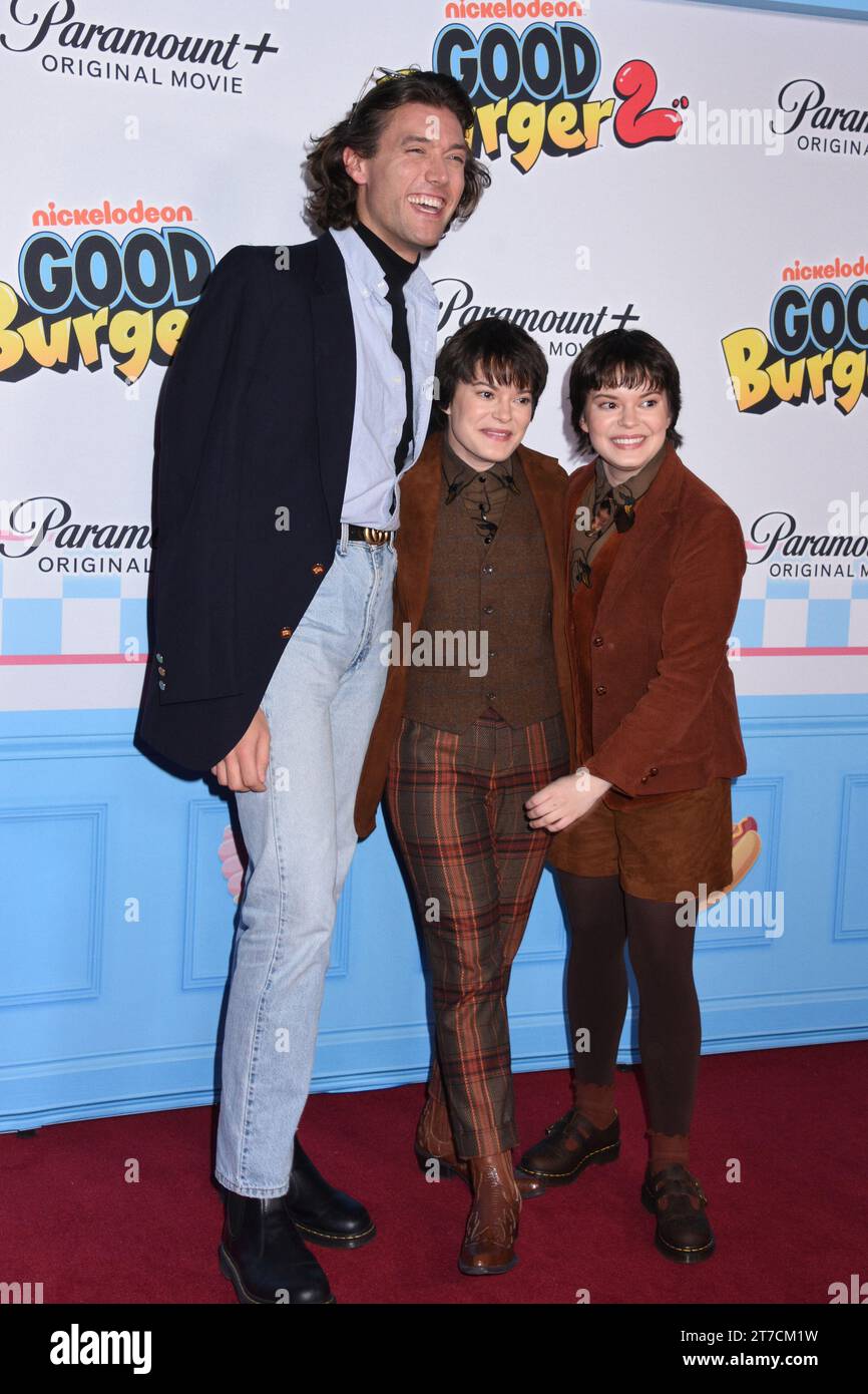 New York, NY, USA. 14th Nov, 2023. Emily Hinkler, Luke Millington-Drake ...