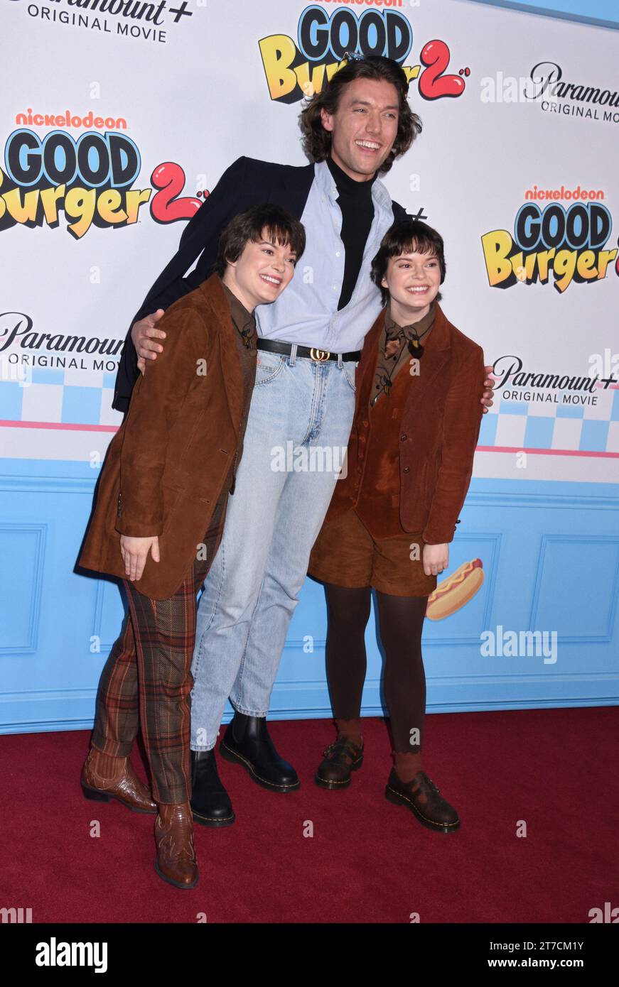 New York, NY, USA. 14th Nov, 2023. Emily Hinkler, Luke Millington-Drake ...