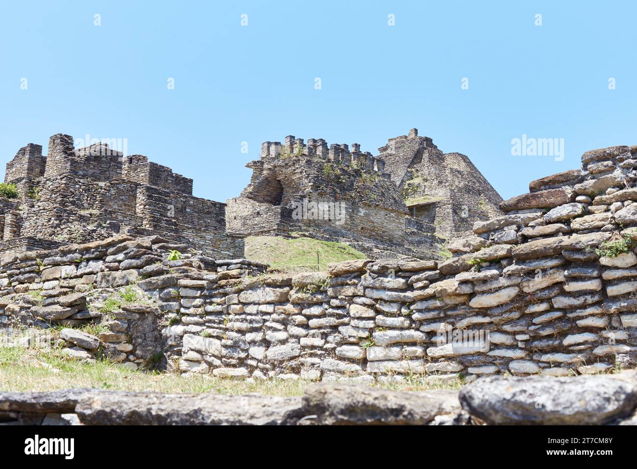 The spectacular Mayan pyramid city of Tonina in Ocosingo, Chiapas Stock ...