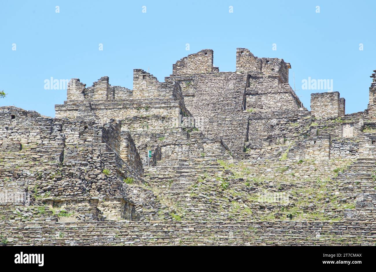 The spectacular Mayan pyramid city of Tonina in Ocosingo, Chiapas Stock ...
