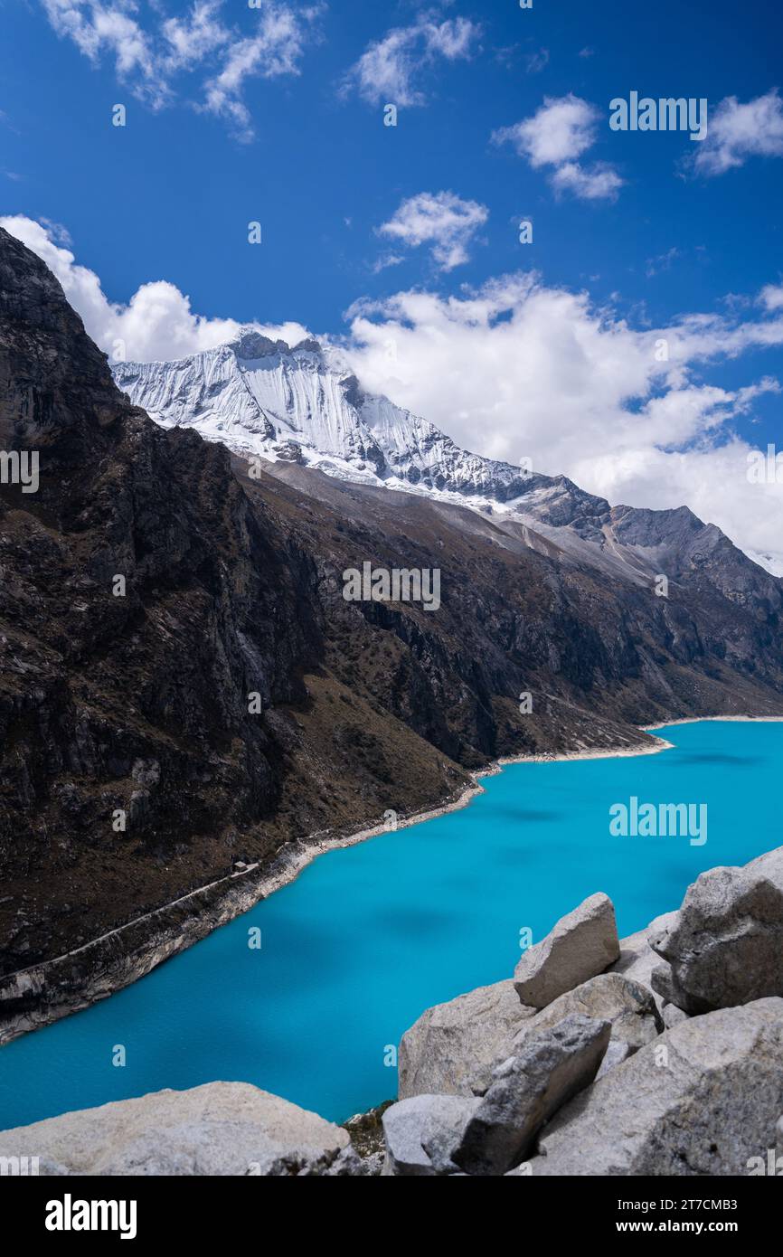 Laguna Paron In Huaraz Peru Stock Photo - Alamy