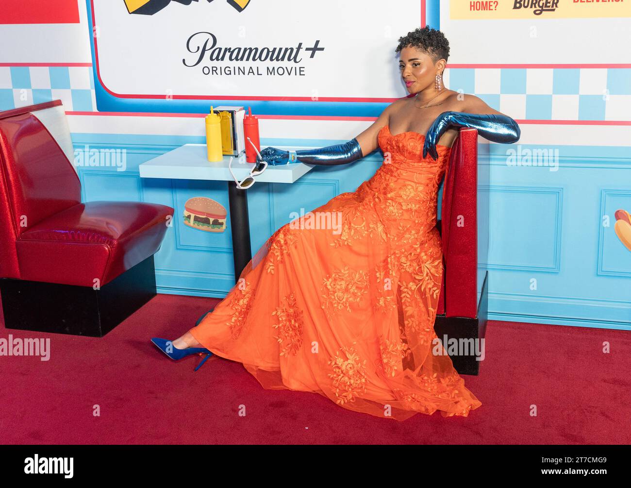 Nicque Marina attends Good Burger 2 premiere at Regal Union Square in ...