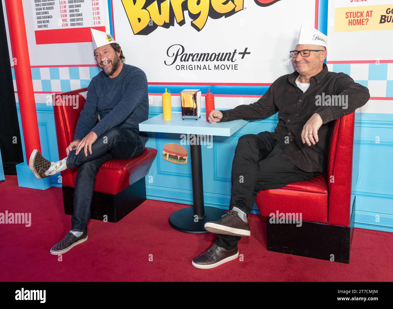 Heath Seifert and Kevin Kopelow attend Good Burger 2 premiere at Regal ...