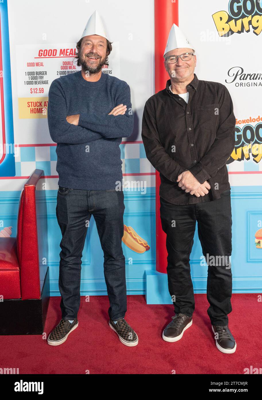 Heath Seifert and Kevin Kopelow attend Good Burger 2 premiere at Regal ...