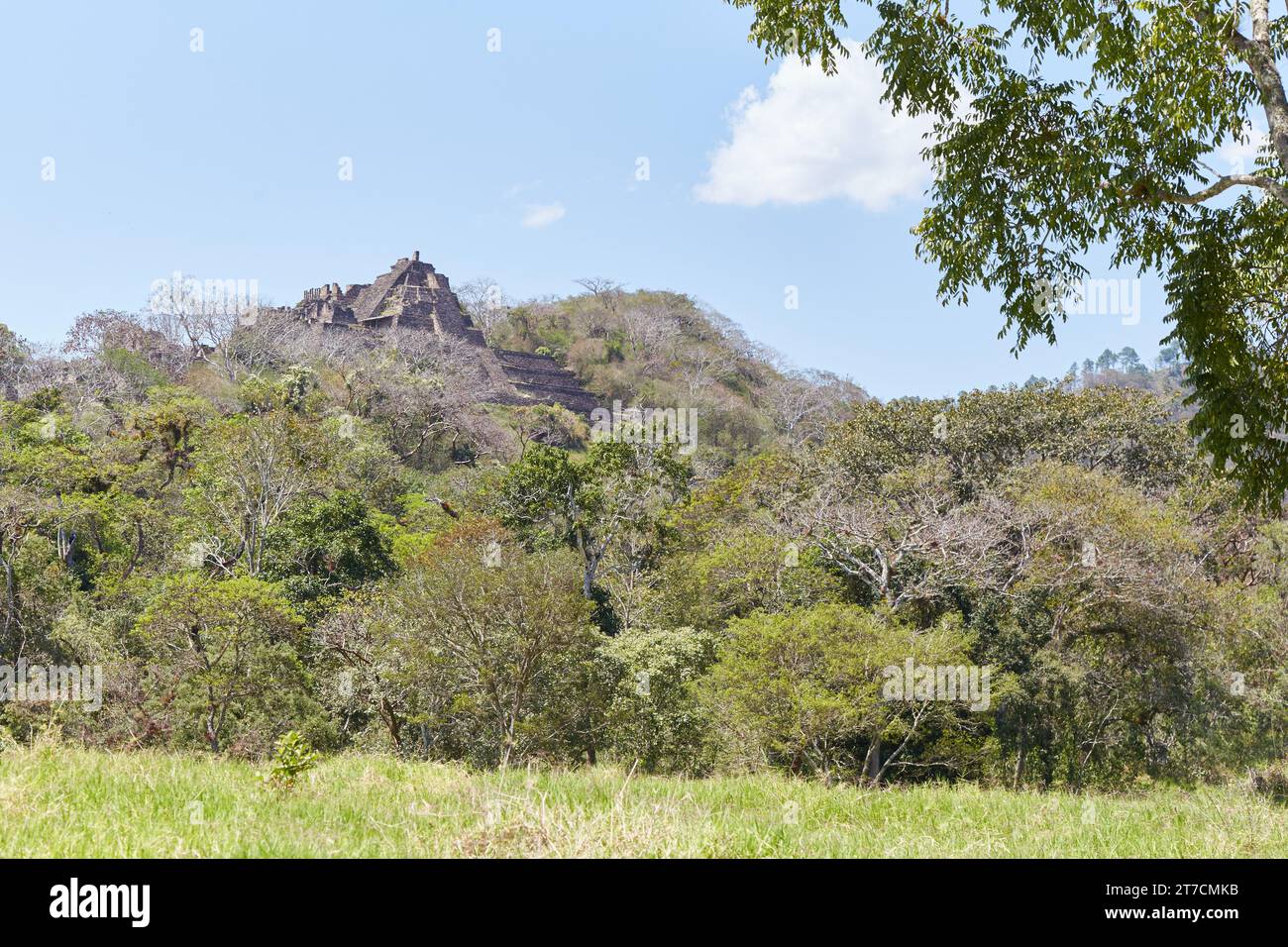 The spectacular Mayan pyramid city of Tonina in Ocosingo, Chiapas Stock ...