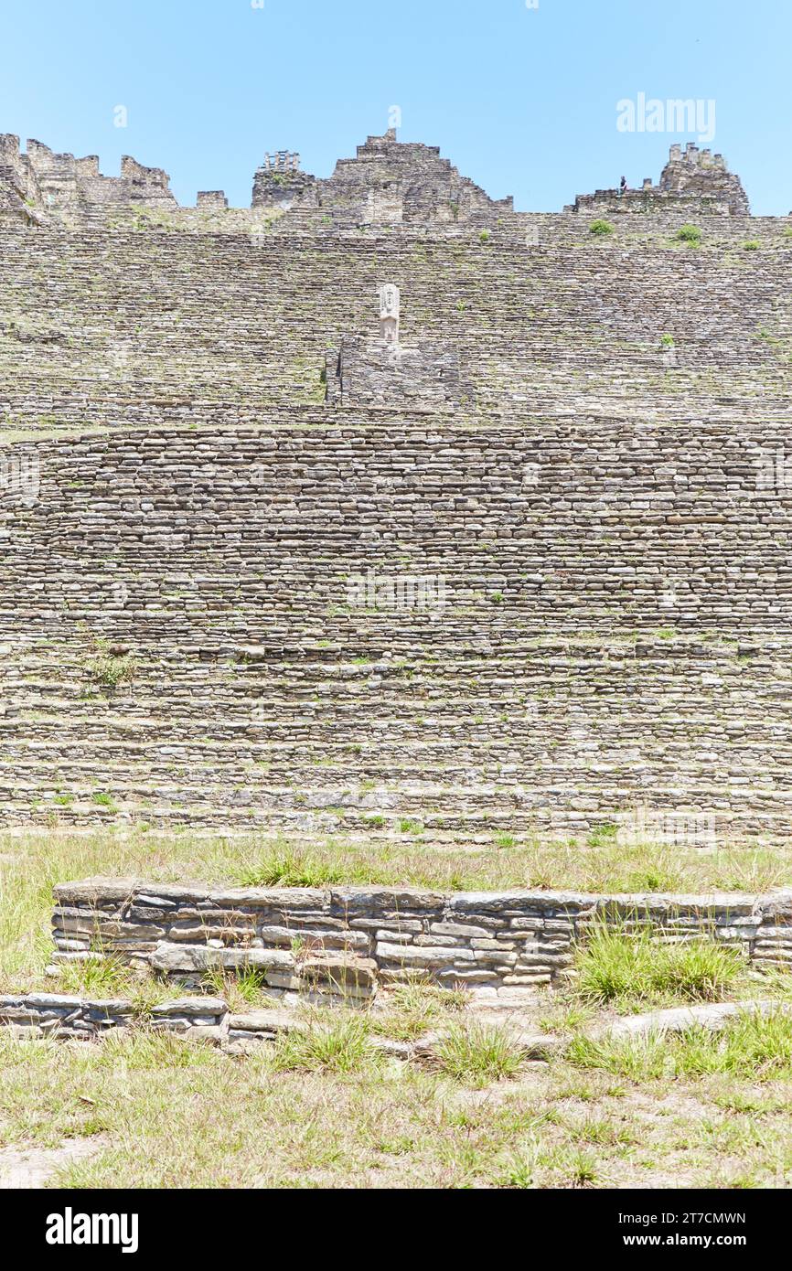 The spectacular Mayan pyramid city of Tonina in Ocosingo, Chiapas Stock ...