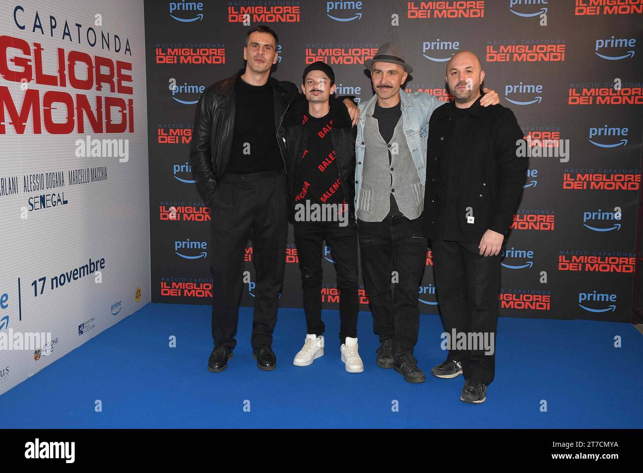 Rome, Italy. 14th Nov, 2023. Rome, Cinema Barberini Preview of "Il ...