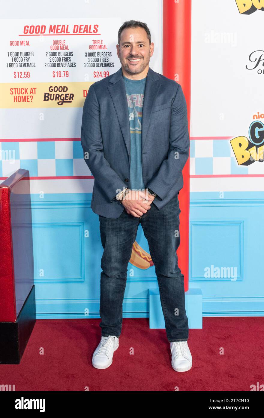 Domemic DiMeglio attends Good Burger 2 premiere at Regal Union Square ...