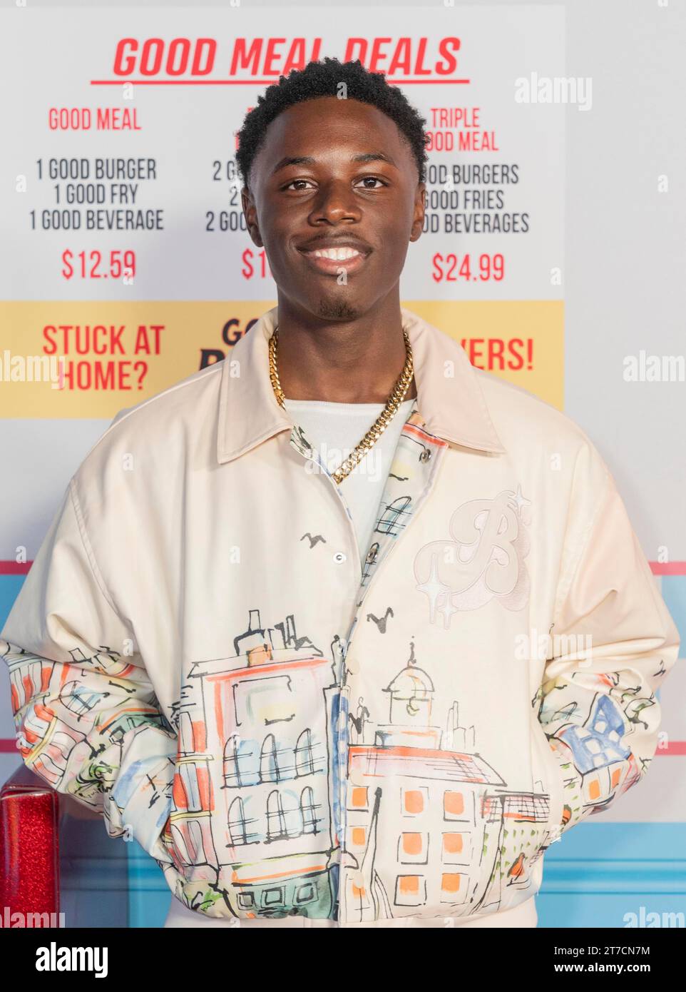 New York, New York, USA. 14th Nov, 2023. Alex Hibbert attends Good ...