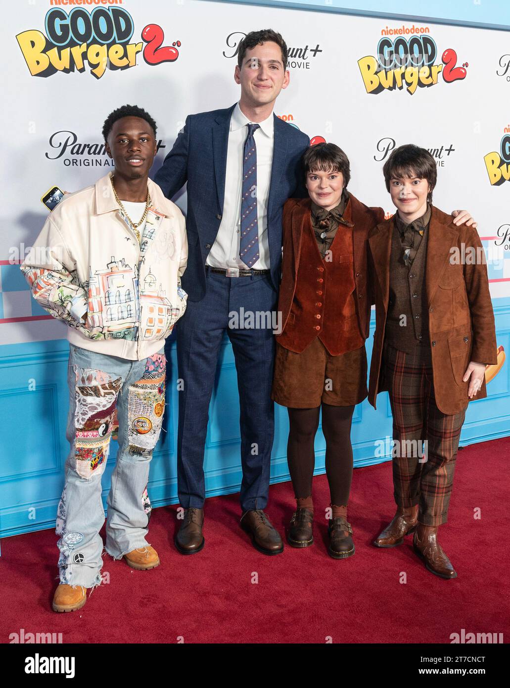 New York, USA. 14th Nov, 2023. Alex Hibbert, Matt Friend, Elizabeth ...