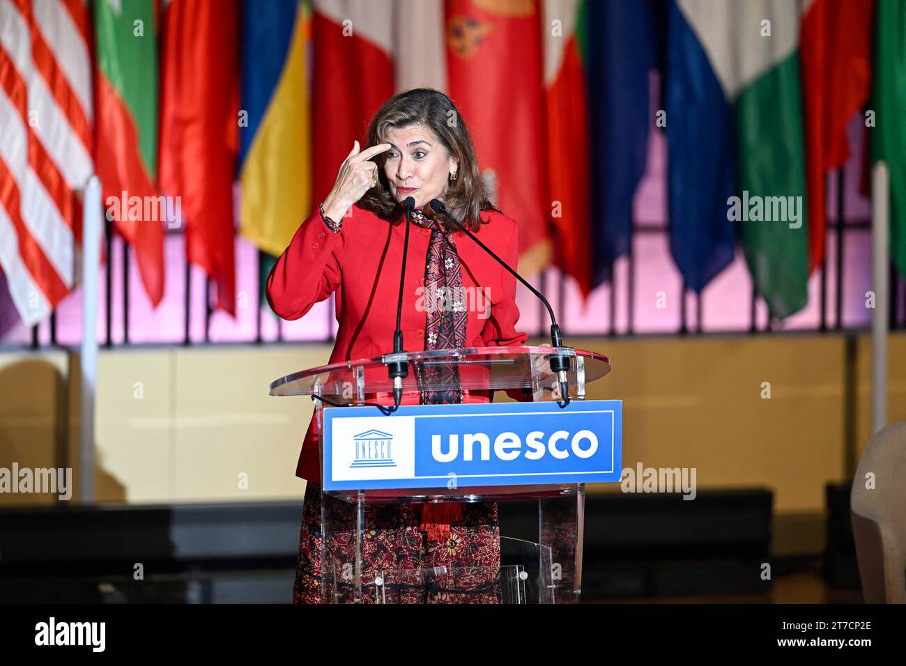 Paris, France. 14th Nov, 2023. Assistant Director-General for the ...