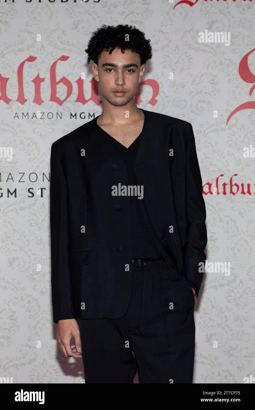 Los Angeles, USA. 14th Nov, 2023. Archie Madekwe attends the arrivals ...