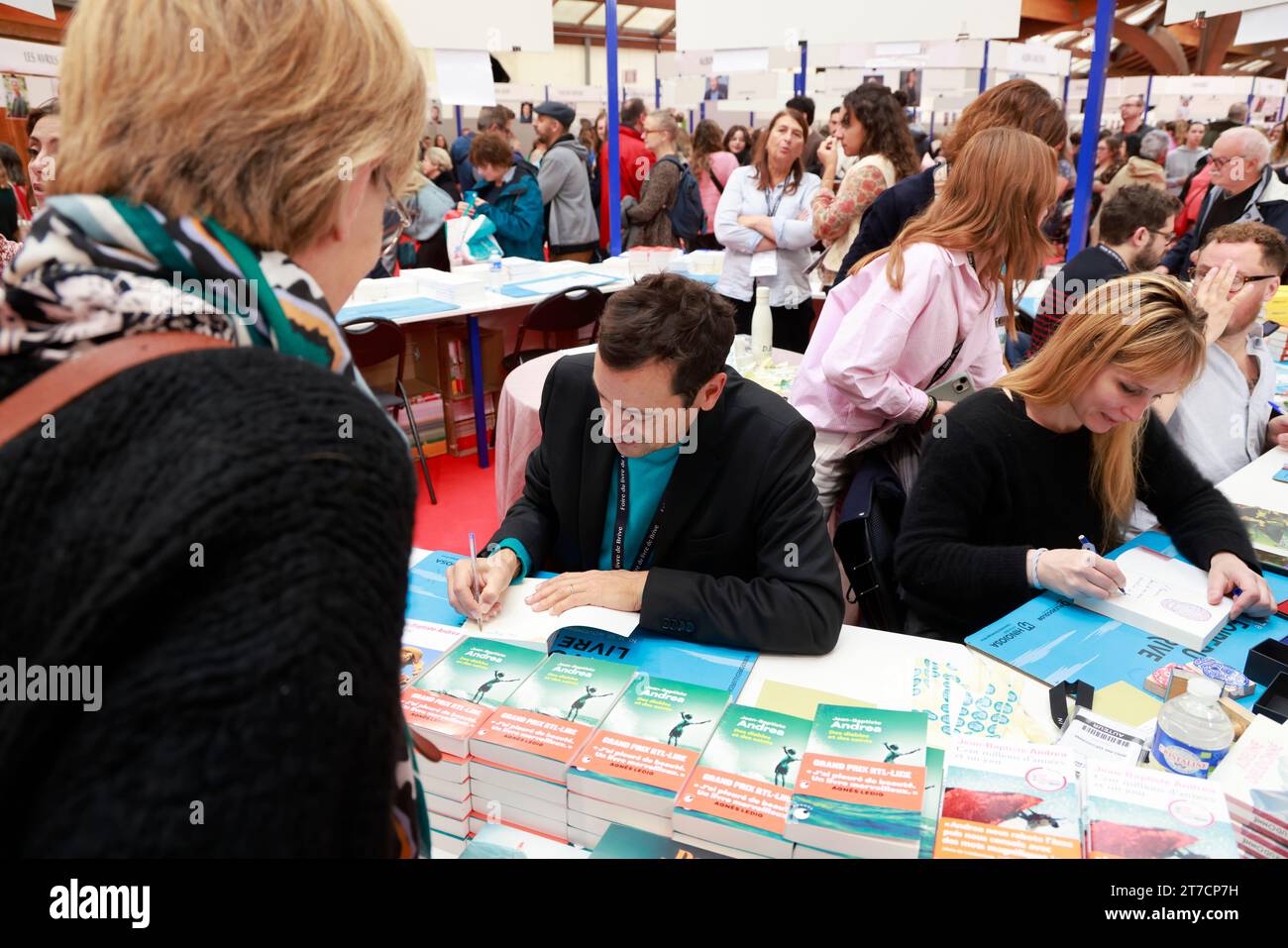 Jean-Baptiste Andrea Prix Goncourt 2023. The writer Jean-Baptiste ... Jean-Baptiste Andrea Prix Goncourt 2023. The writer Jean-Baptiste ...