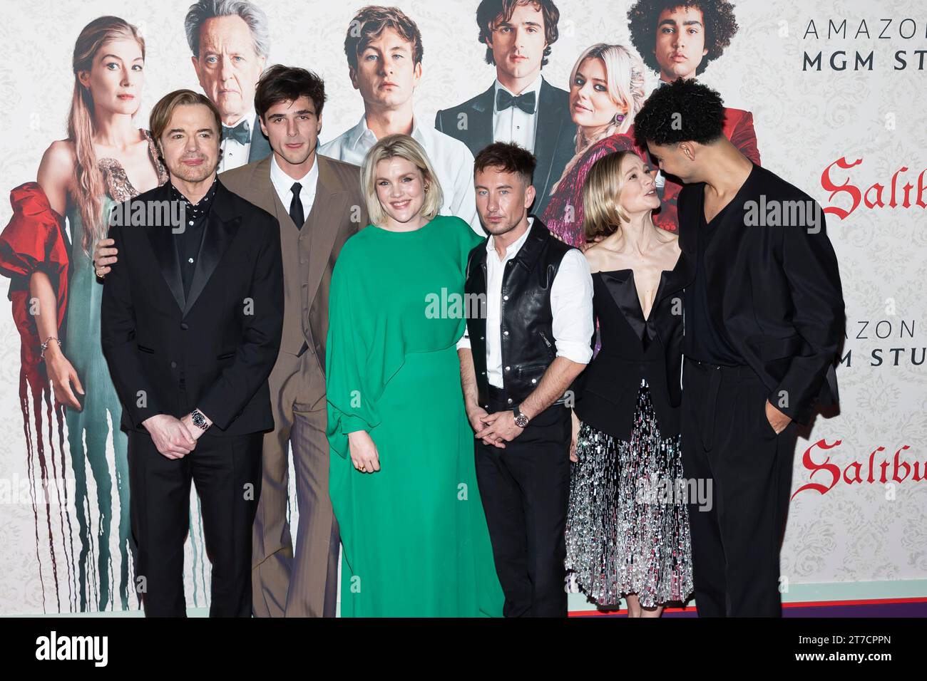 Los Angeles, USA. 14th Nov, 2023. Paul Rhys, Jacob Elordi, Emerald ...