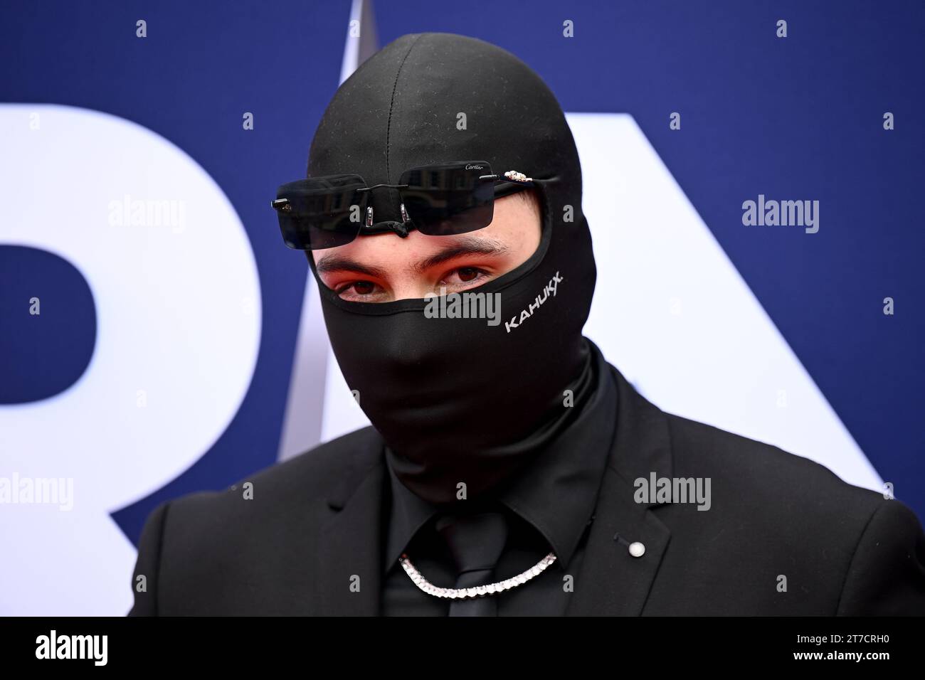 Sydney, Australia. 15th Nov, 2023. Kahukx arrives at the 2023 ARIA ...