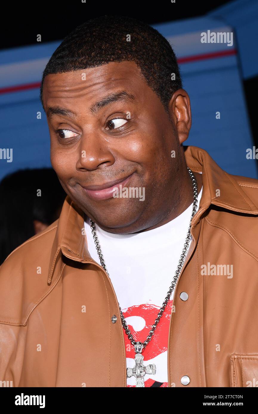 New York, USA. 14th Nov, 2023. Actor Kenan Thompson attends the world ...