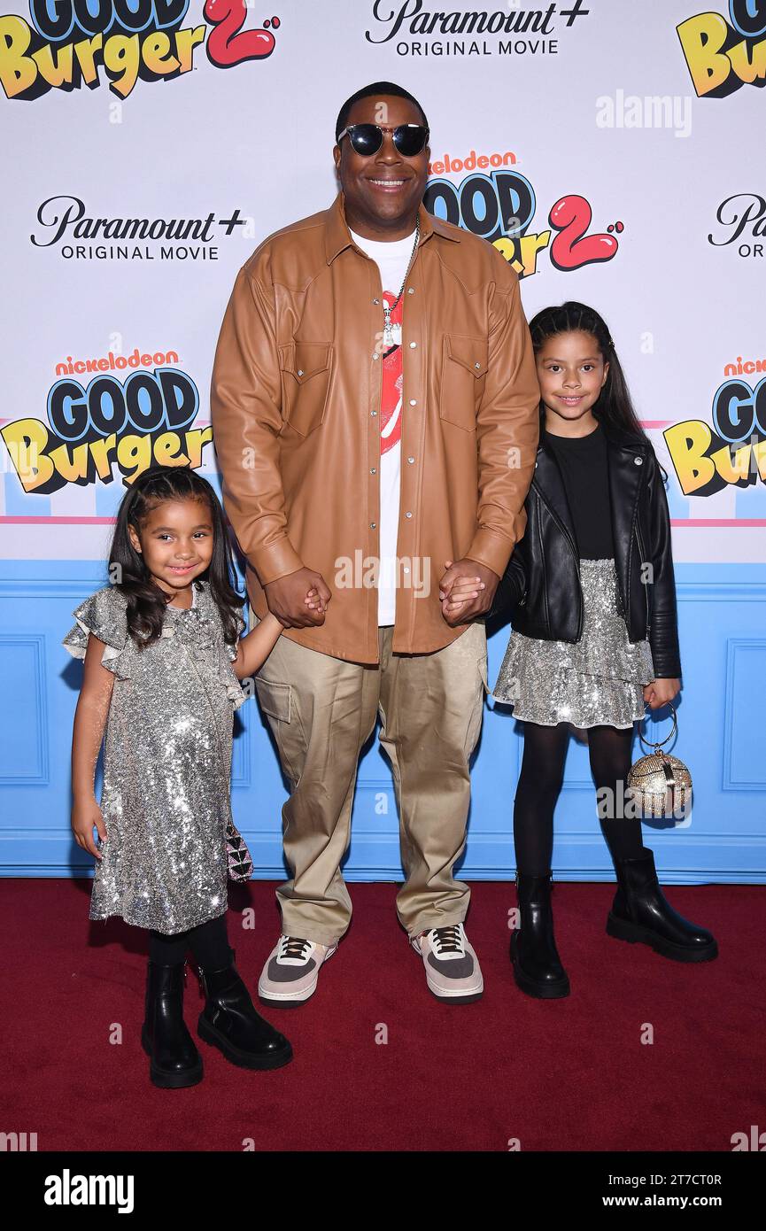 New York, USA. 14th Nov, 2023. (L-R) Gianna Thompson, Kenan Thompson ...