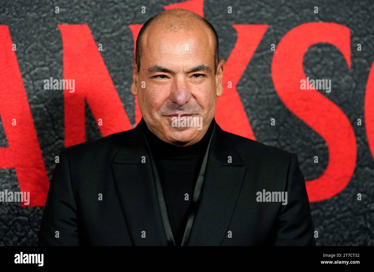 Rick Hoffman poses at the Los Angeles premiere of the film ...