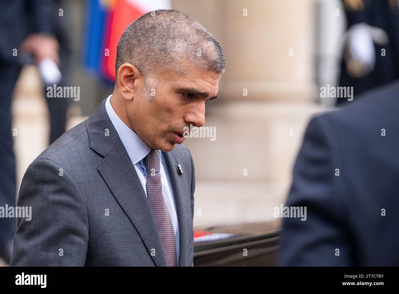 Paris, France. 09th Nov, 2023. Rashid bin El-Hassan, Jordan's prince at ...