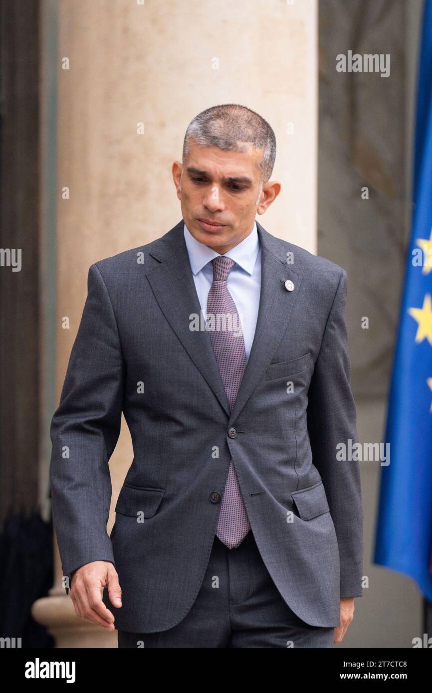 Paris, France. 09th Nov, 2023. Rashid bin El-Hassan, Jordan's prince at ...