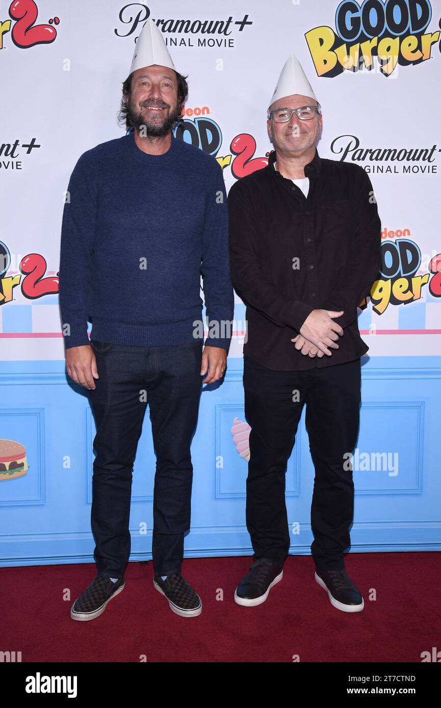 New York, USA. 14th Nov, 2023. (L-R) Heath Seifert and Kevin Kopelow ...