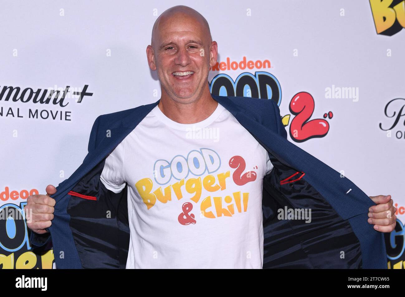 New York, USA. 14th Nov, 2023. Phil Traill attends the world premiere ...