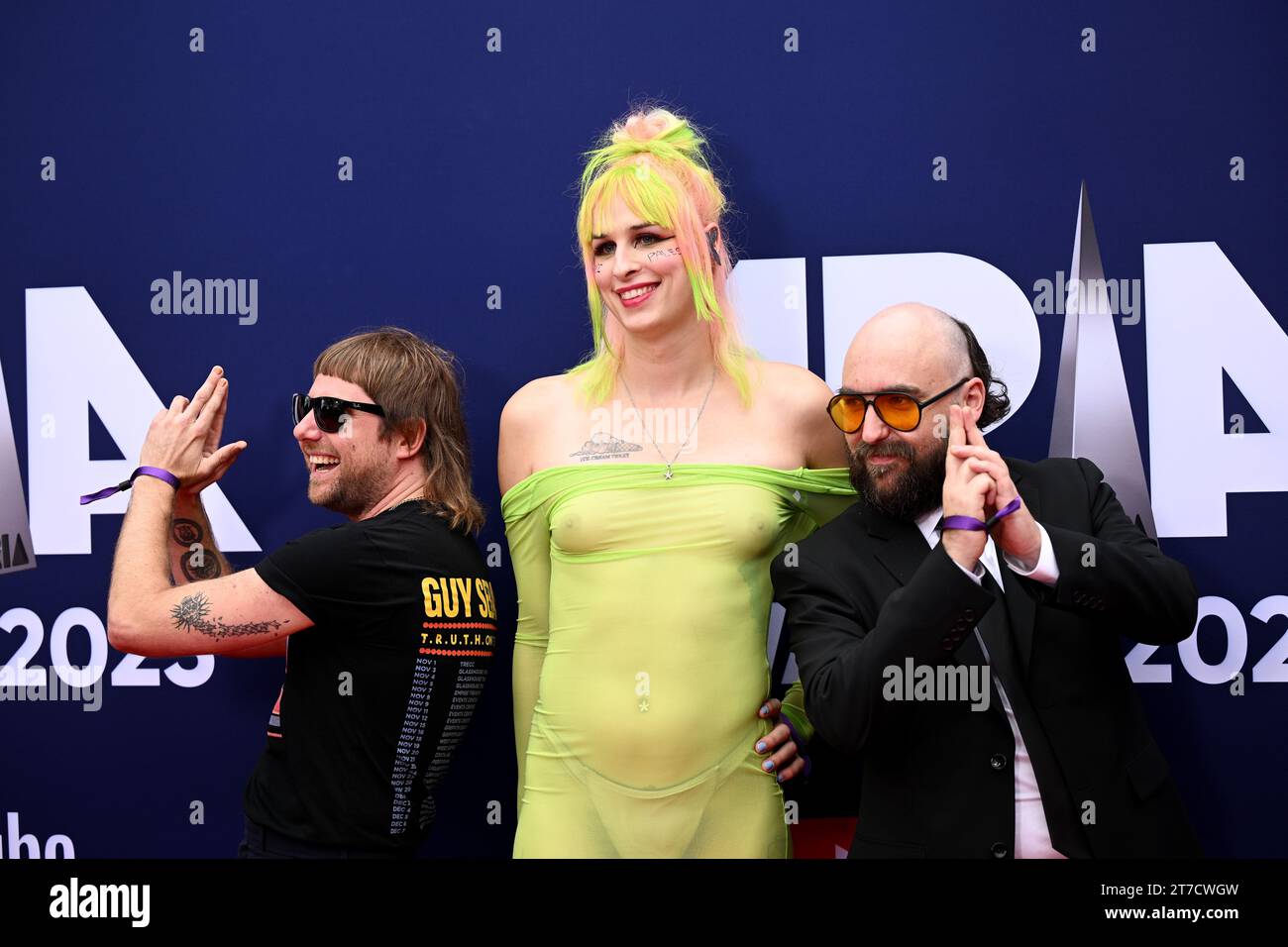 Sydney, Australia. 15th Nov, 2023. Chris Pinney, Milla Holland and ...