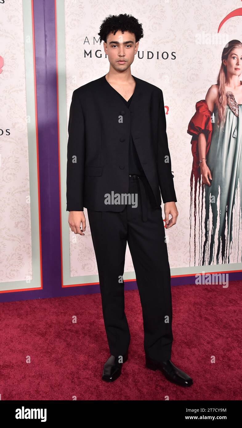 Los Angeles, USA. 14th Nov, 2023. Archie Madekwe arriving to the Los ...