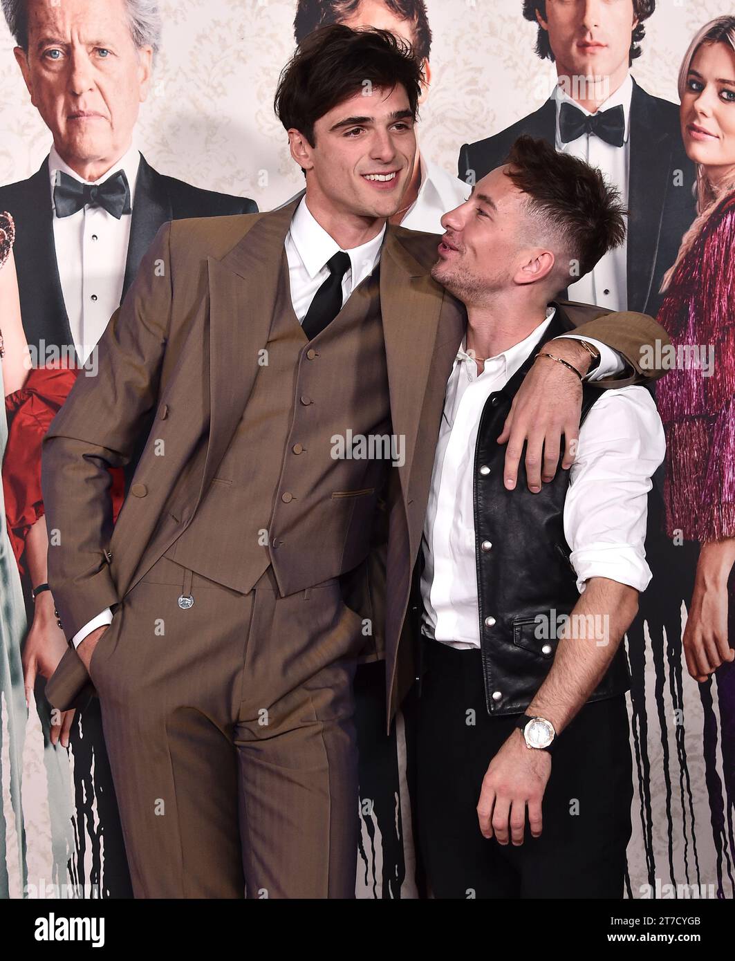 Los Angeles, USA. 14th Nov, 2023. Jacob Elordi and Barry Keoghan ...