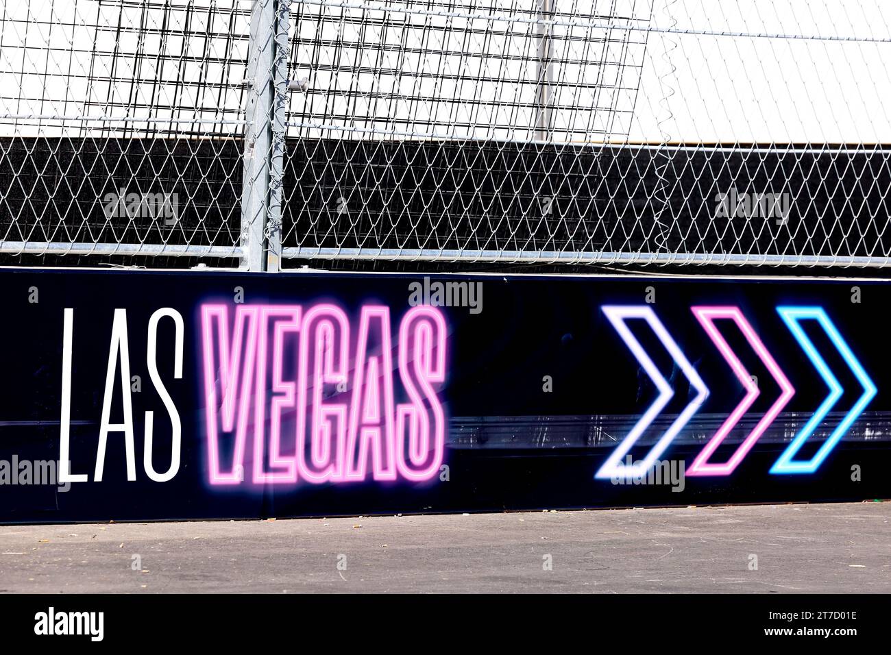 14th November 2023: Las Vegas, Nevada, USA. Preparations for the F1 ...