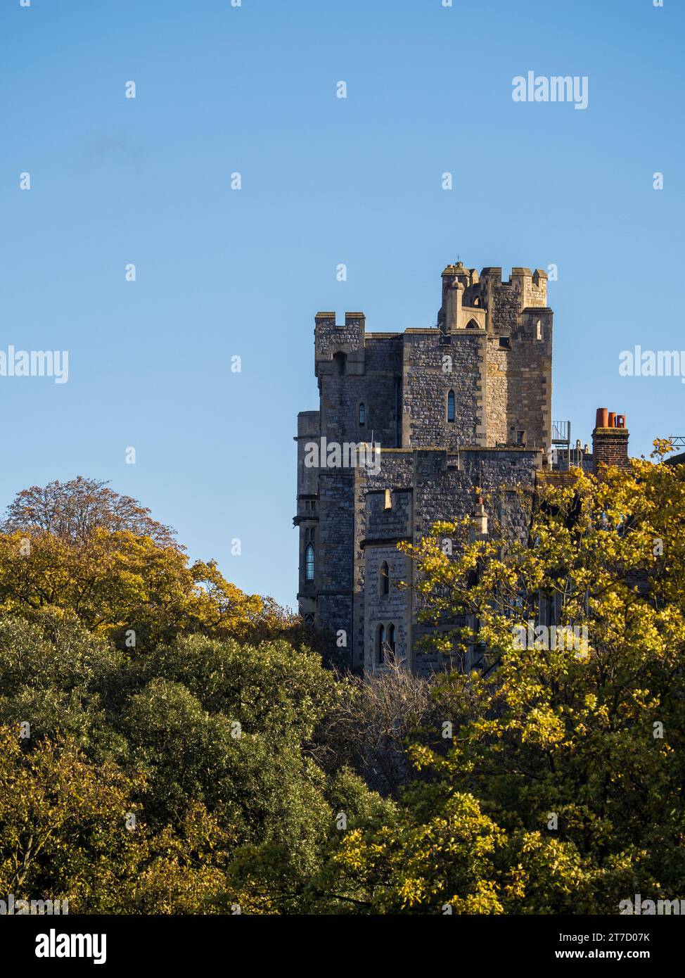 Wykeham Tower, Winchester Tower, Windsor Castle, Windsor, Berkshire ...