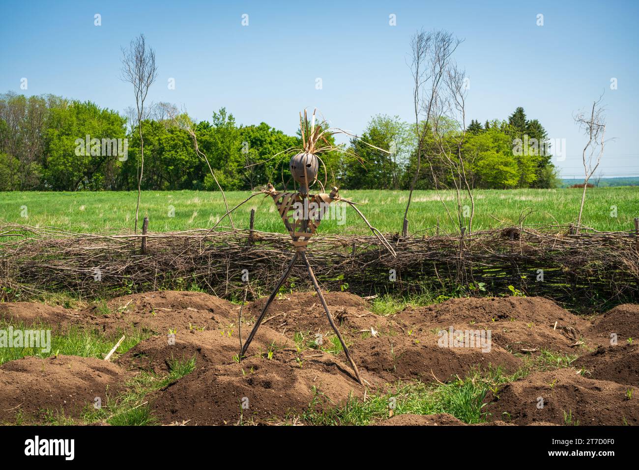 Ganondagan State Historic Site in New York State Stock Photo - Alamy