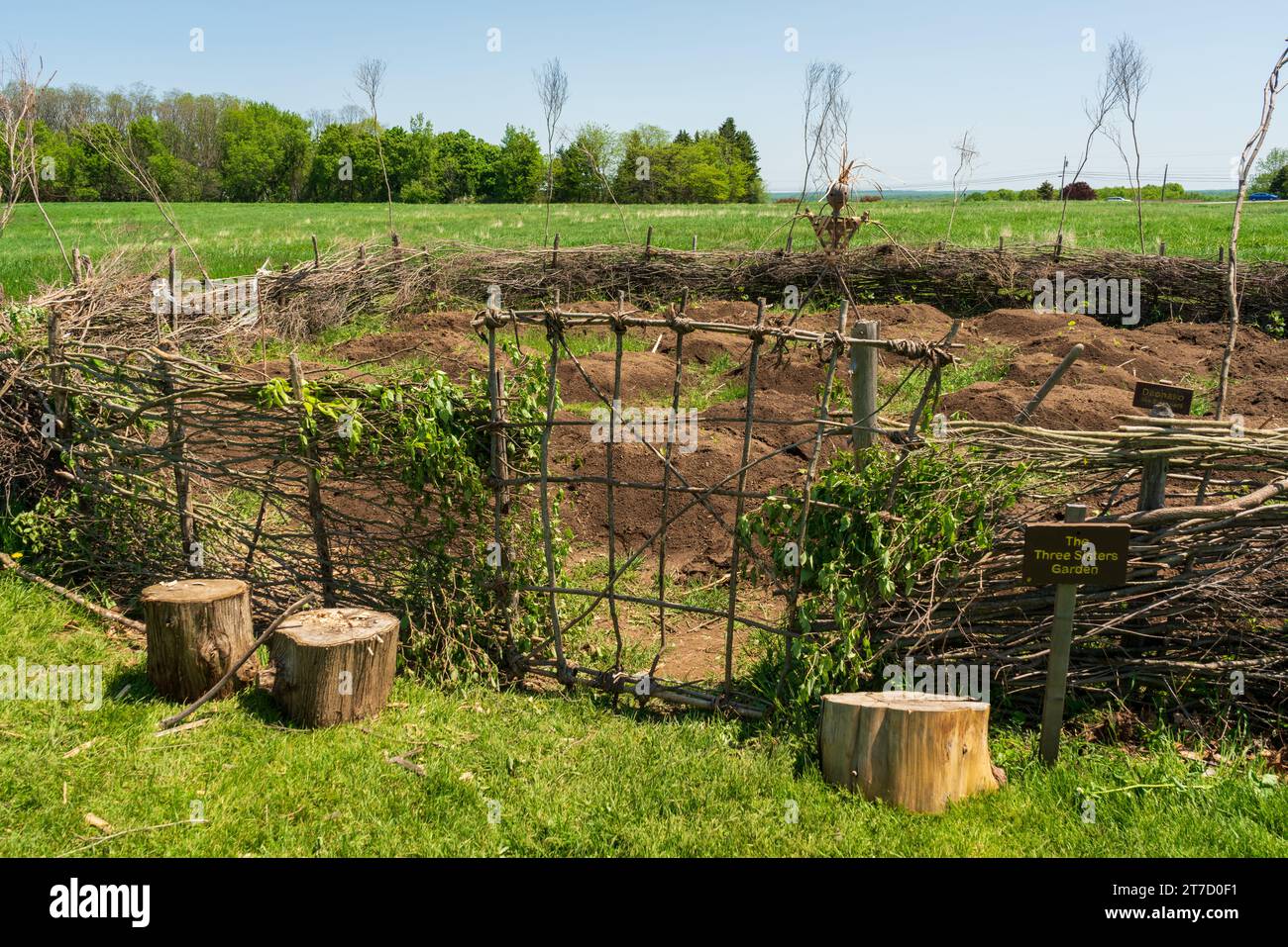 Ganondagan State Historic Site in New York State Stock Photo - Alamy
