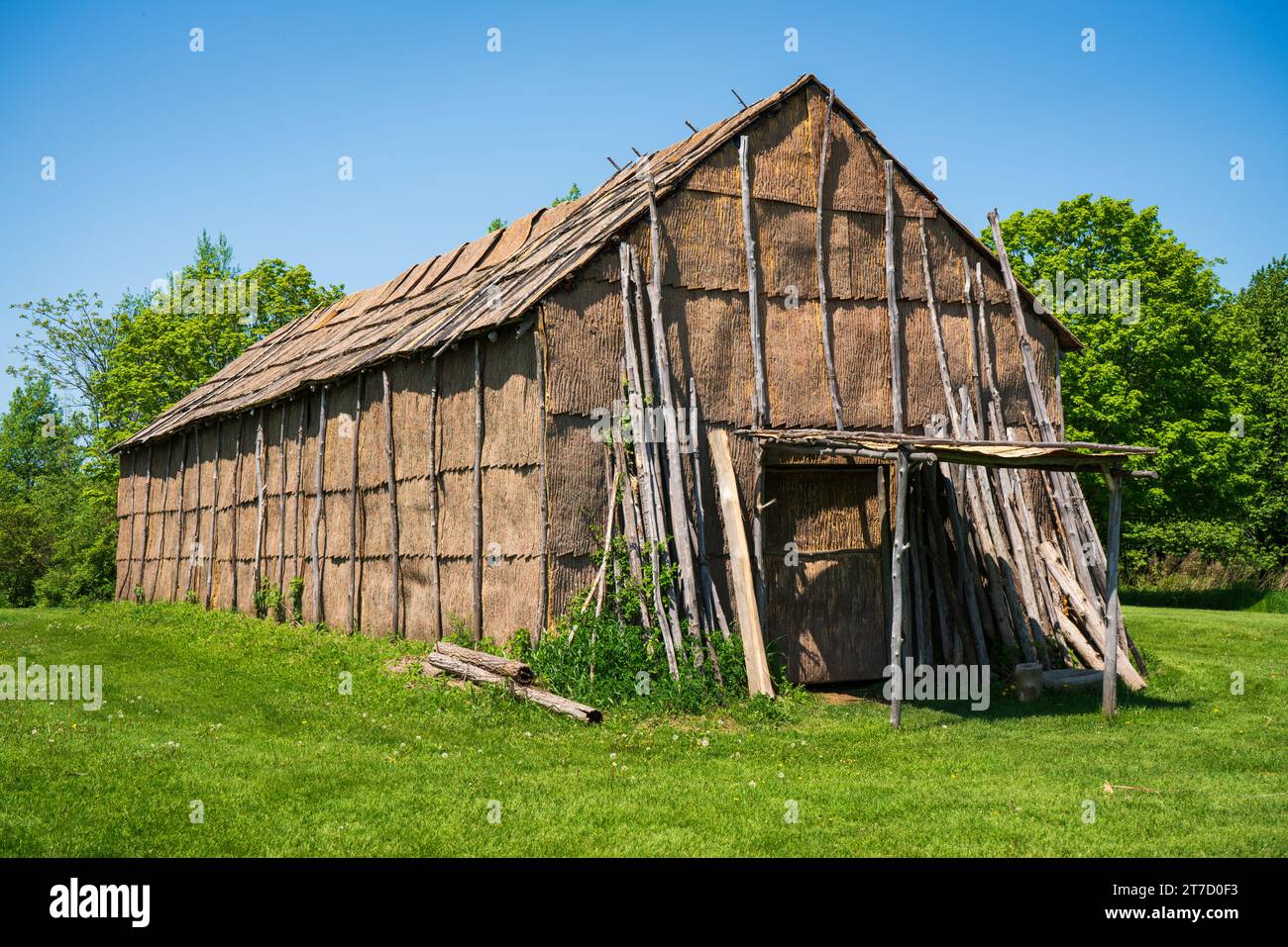Ganondagan State Historic Site in New York State Stock Photo - Alamy