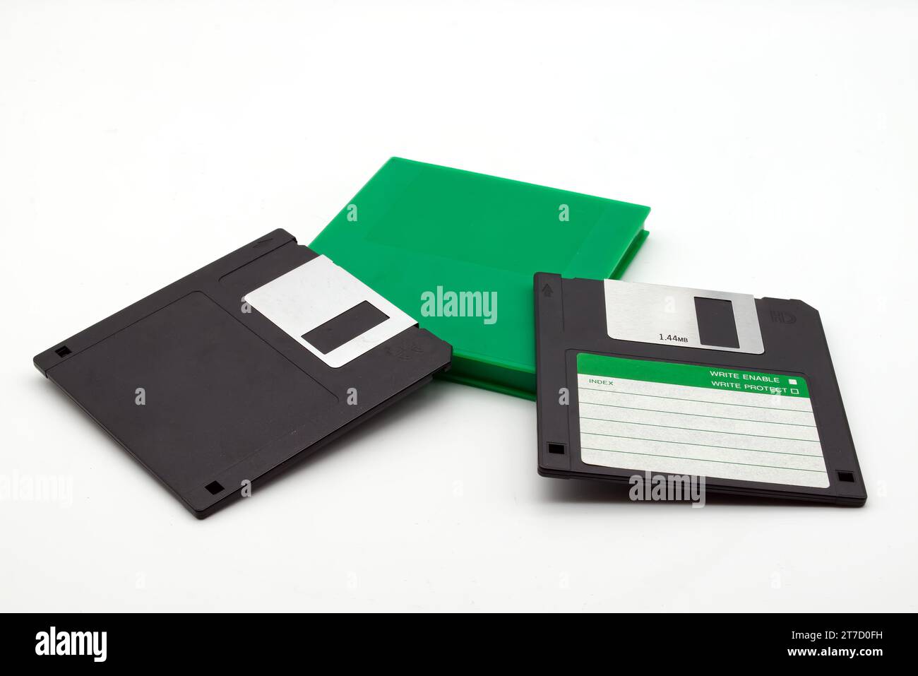 Floppy disk of 1.4 megabytes isolated on white background Stock Photo ...