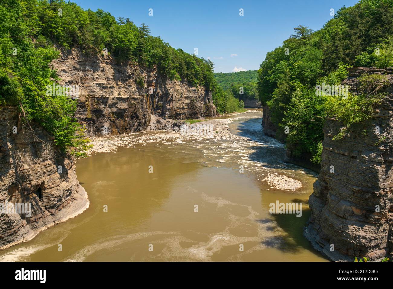The Castile Entrance at Letchworth State Park Stock Photo - Alamy