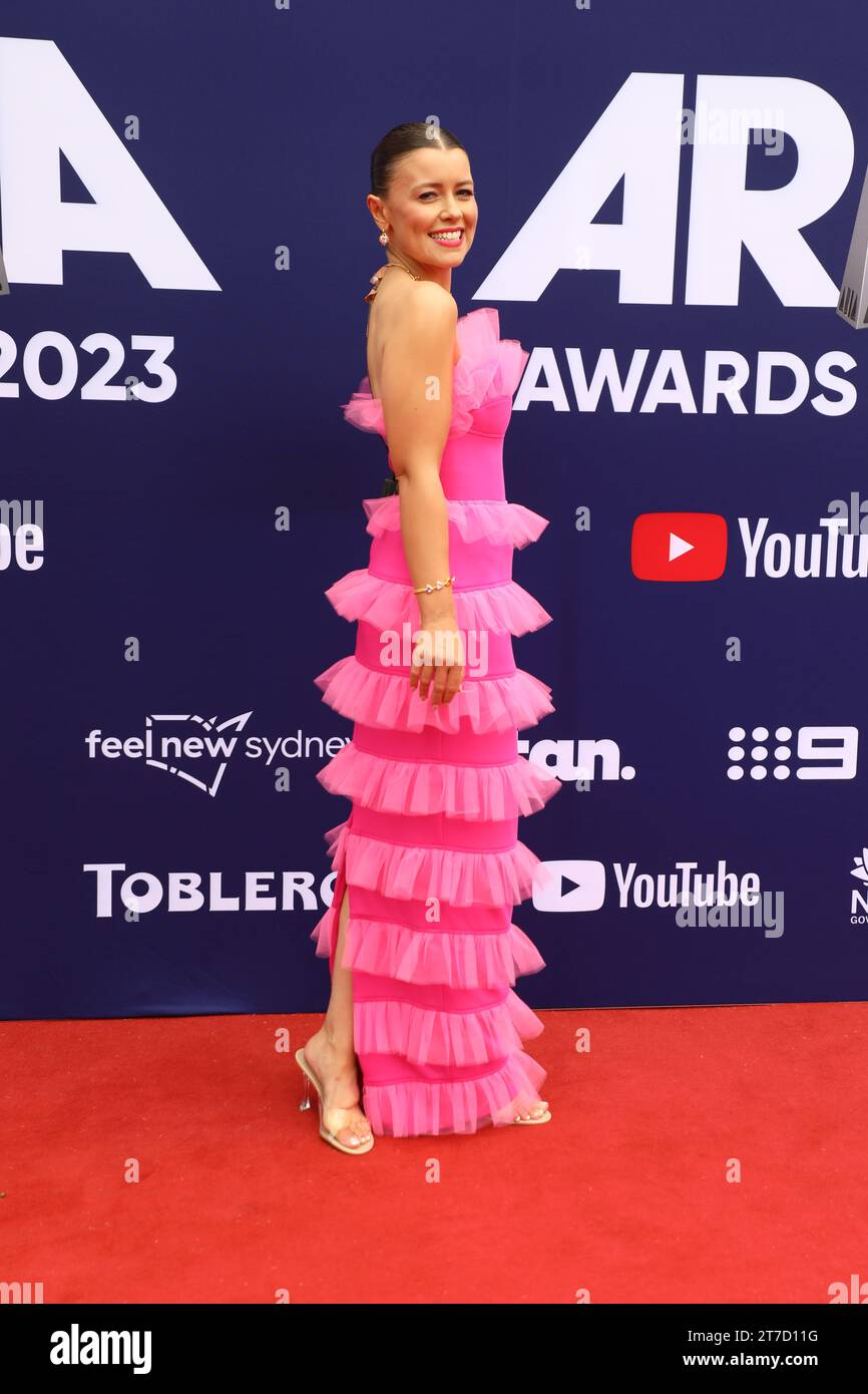 Sydney, Australia. 15th November 2023. Triple J star Bridget Hustwaite ...