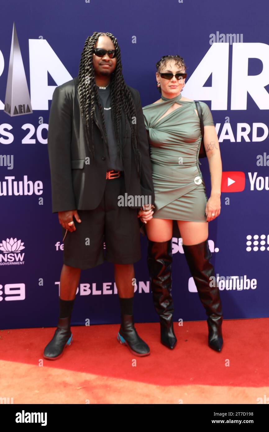 Sydney, Australia. 15th November 2023. Baker Boy and Aurie Indianna ...