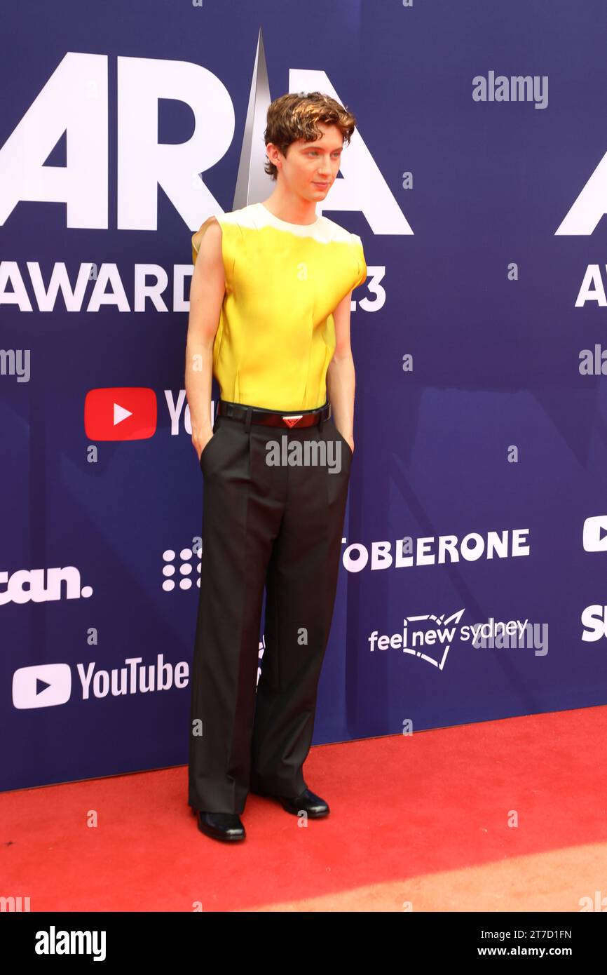 Sydney, Australia. 15th November 2023. Troye Sivan attends the 2023 ...
