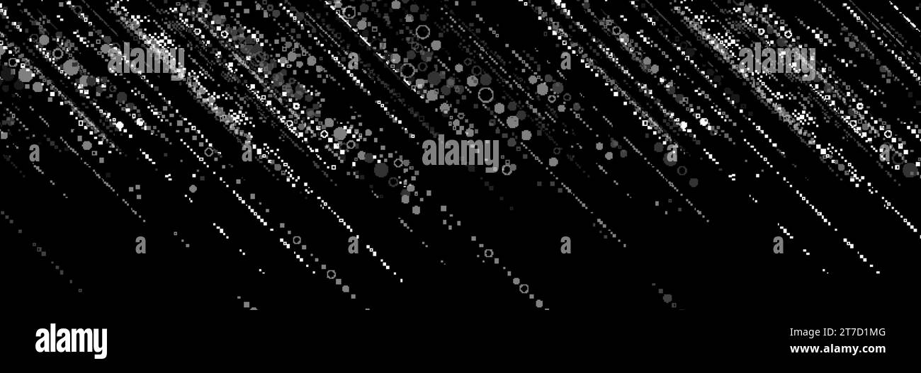 Dark dotted lines abstract technology background. Geometry concept ...