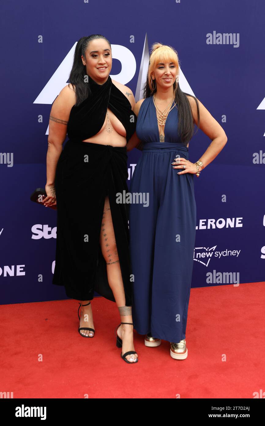 Sydney, Australia. 15th November 2023. Sosefina Fuamoli and Michelle ...