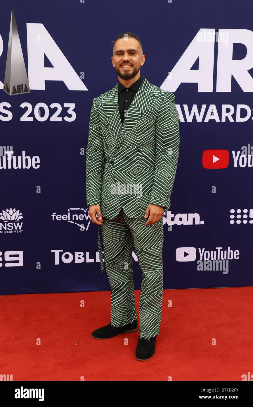 Sydney, Australia. 15th November 2023. Rapper Kobie Dee attends the ...