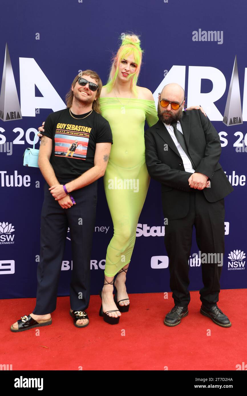 Sydney, Australia. 15th November 2023. Private Function band members, L ...