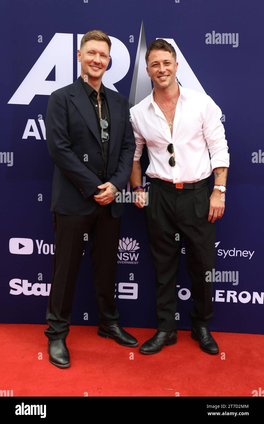 Sydney, Australia. 15th November 2023. Rob Farnham and Tim Wheatley ...