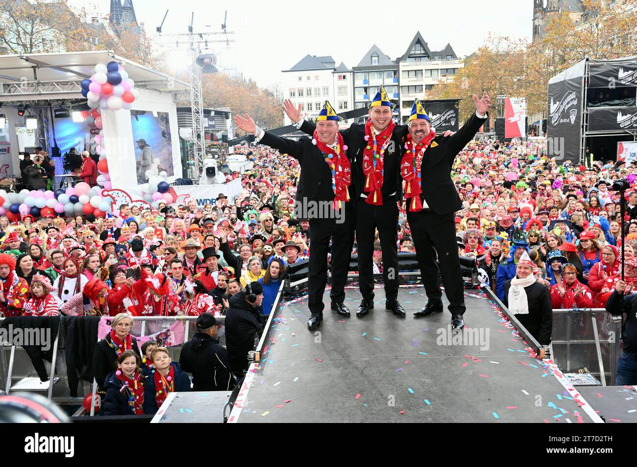 Cologne, Germany. 11th Nov, 2023. The designated Cologne Carnival ...
