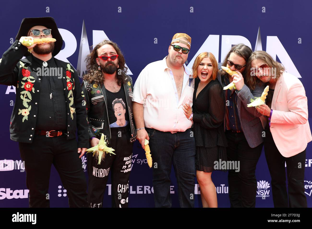 Sydney, Australia. 15th November 2023. James Edge, Jessie O’Neill, Brad ...