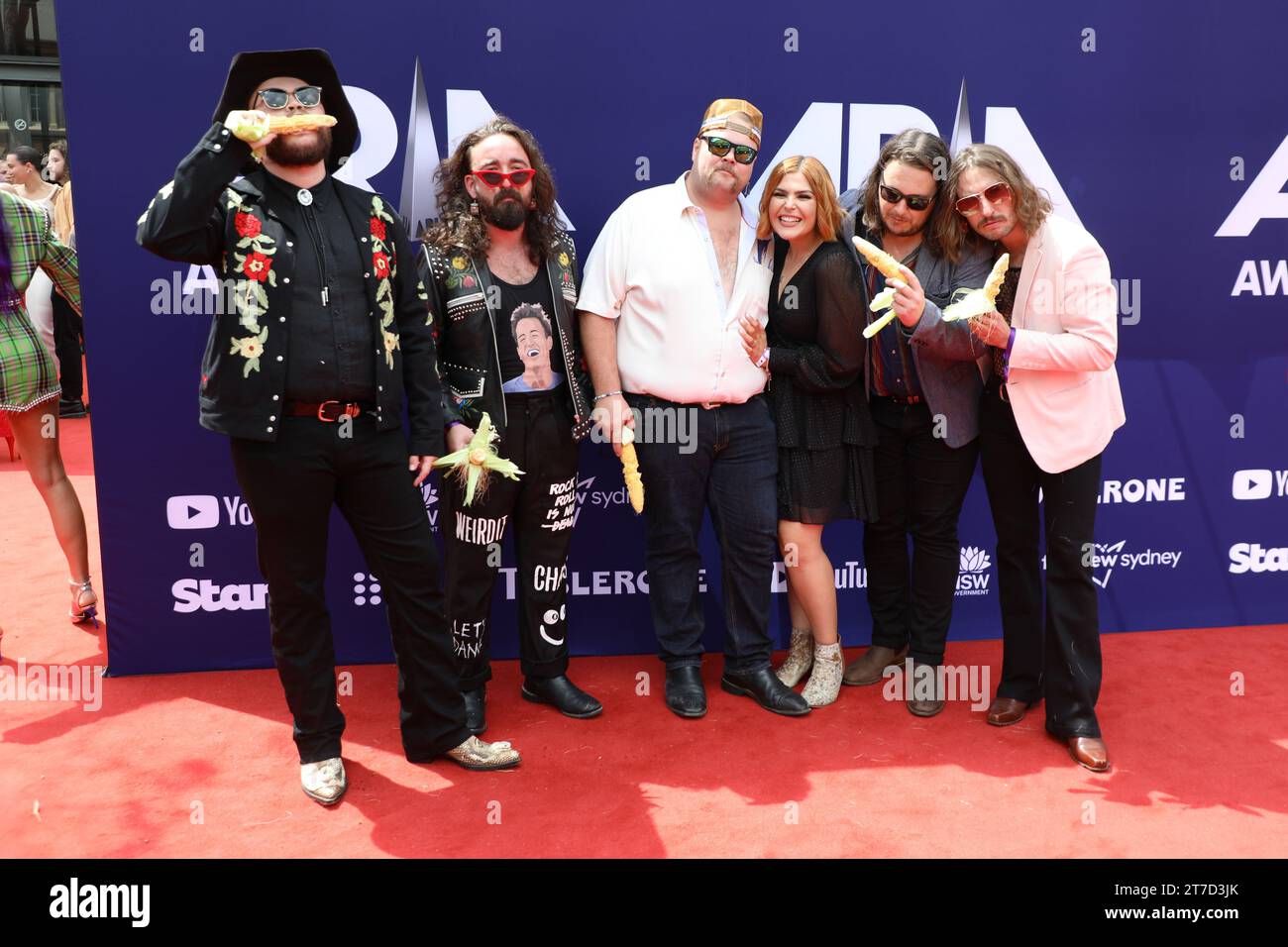 Sydney, Australia. 15th November 2023. James Edge, Jessie O’Neill, Brad ...