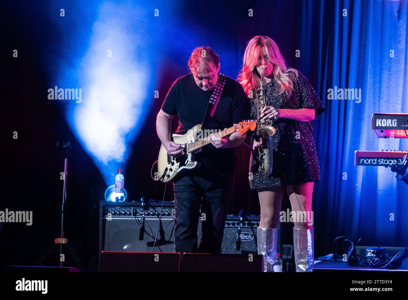 Candy Dulfer auf der „We Never Stop“-Tour bei den 23. Dresdener Jazztagen im Ostra-Dome. Dresden ...
